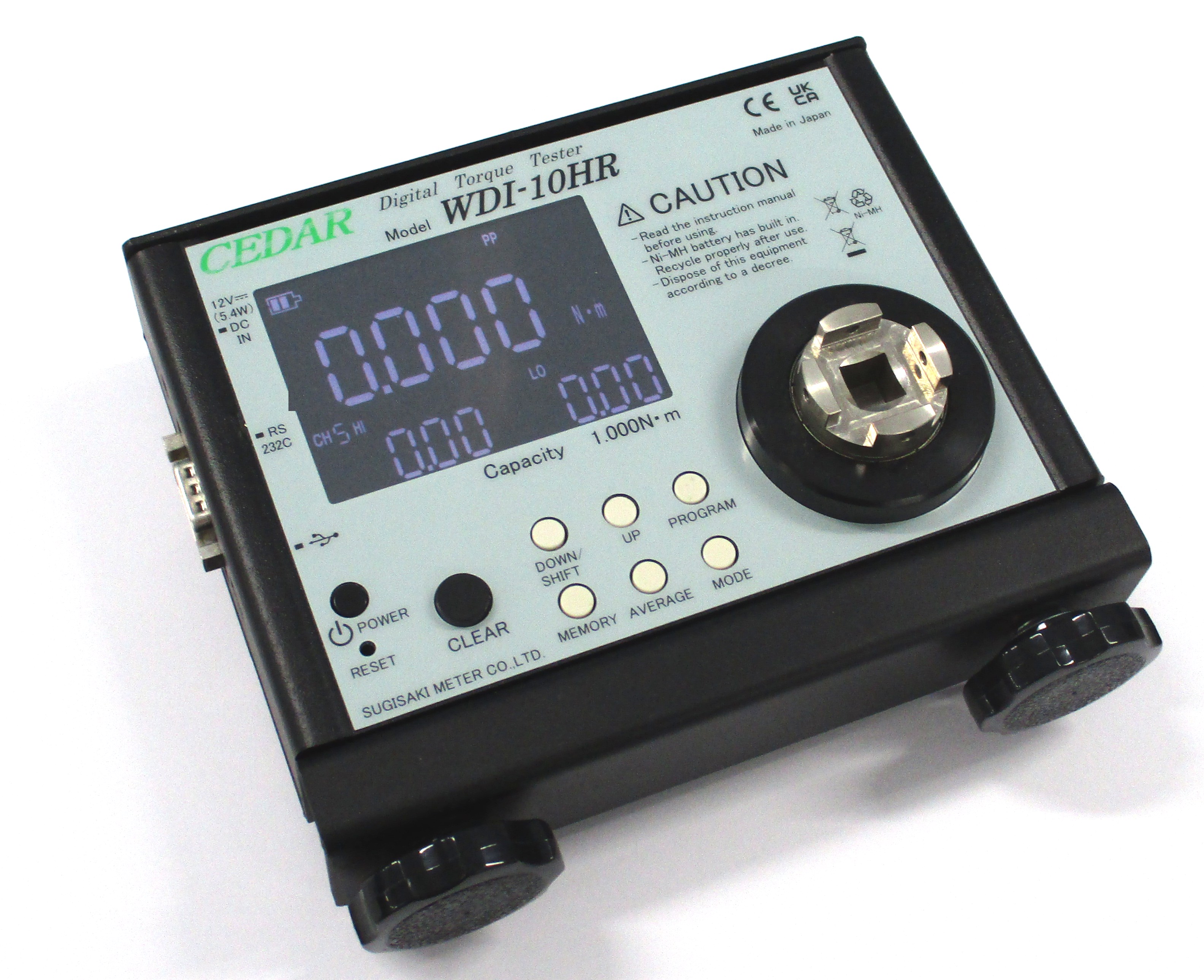 Torrue tester WDI series｜PRODUCT｜SUGISAKI METER CO.,LTD - CEDAR Torque ...